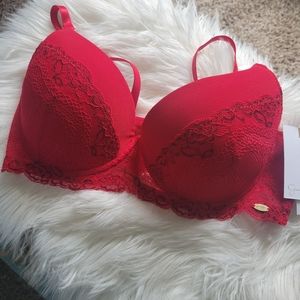 Jessica Simpson | Intimates & Sleepwear | Jessica Simpson Red Lace Push ...